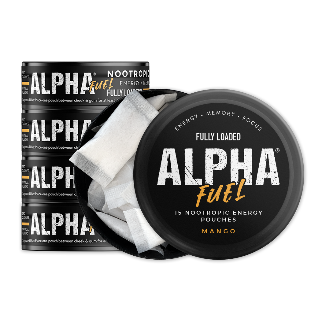 ALPHA Fuel Nootropic Energy Pouches – Fully Loaded Dip