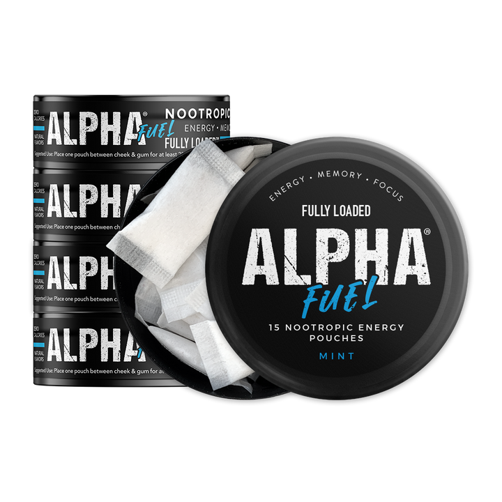 ALPHA Fuel Nootropic Energy Pouches – Fully Loaded Dip