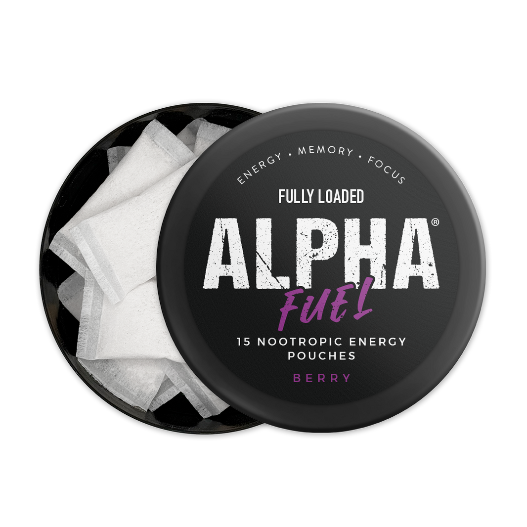 ALPHA Fuel Nootropic Energy Pouches – Fully Loaded Dip