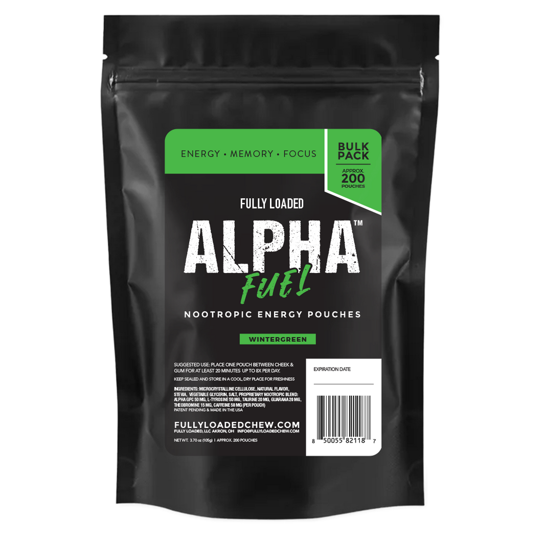 ALPHA Fuel Nootropic Energy Pouches – Fully Loaded Dip