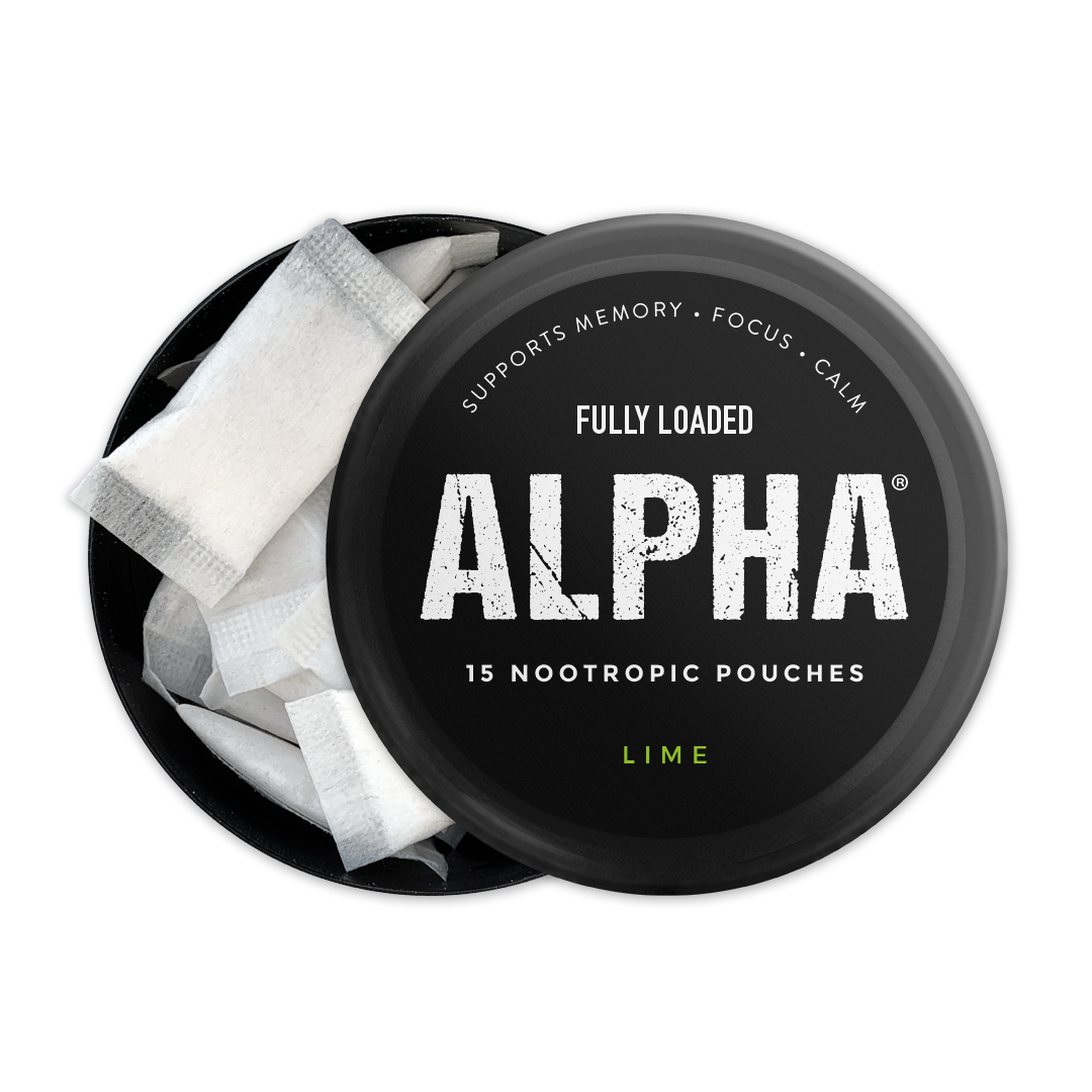 Lime ALPHA Pouches | Supports Memory, Focus, Calm | Fully Loaded LLC ...